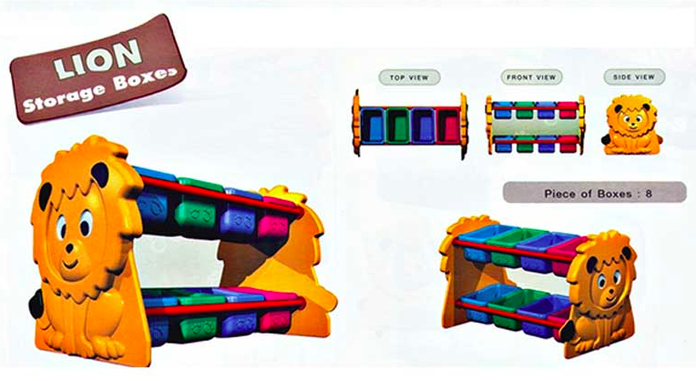 LION STORAGE BOXES - Oceanplastic